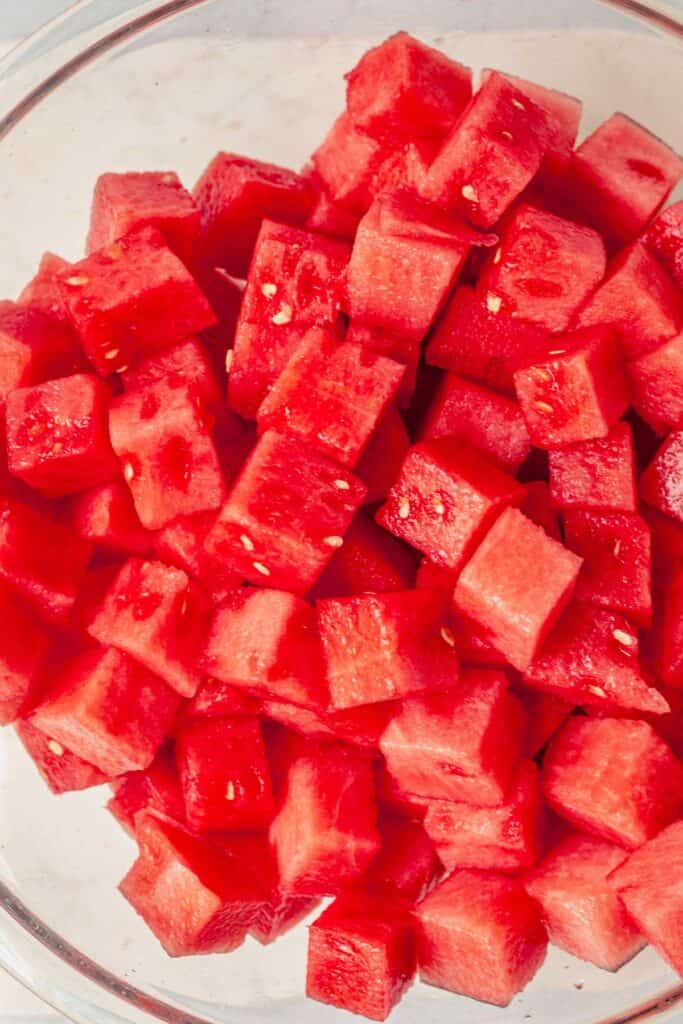 How to Cut Watermelon Into Cubes and Sticks