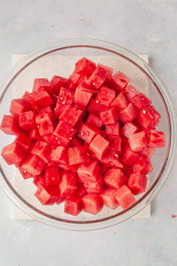 How to Cut Watermelon Into Cubes and Sticks
