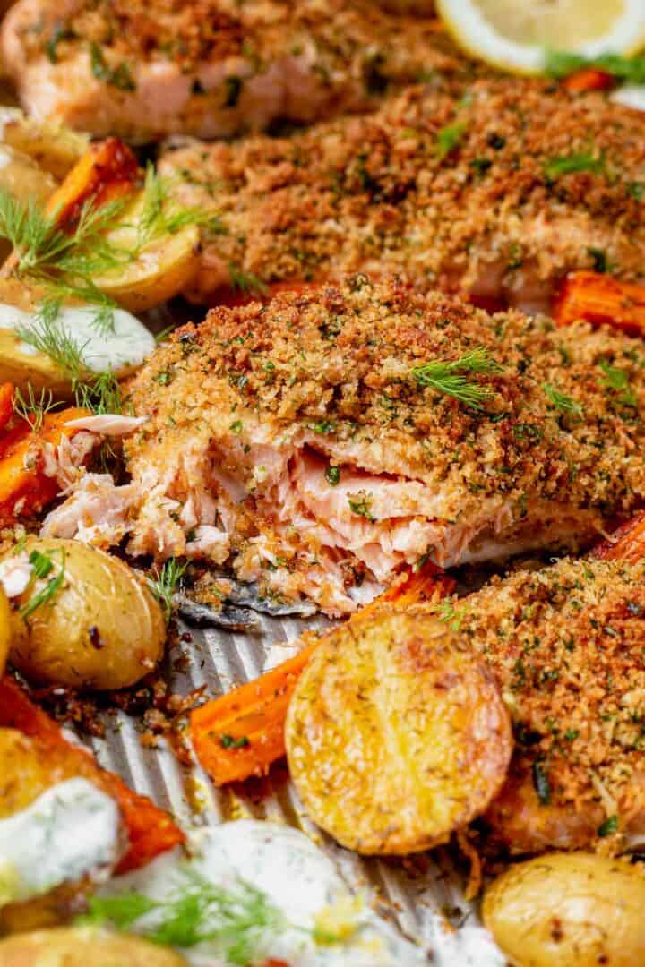 Herb Crusted Salmon