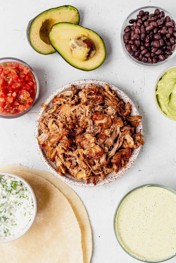 Pork Carnitas Burrito Recipe (Chipotle Copycat)