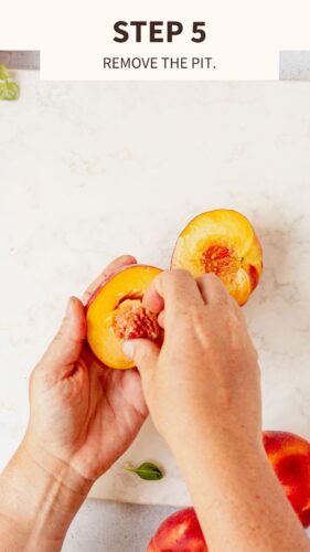 How to Slice a Peach | What Molly Made