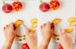 How to Slice a Peach | What Molly Made