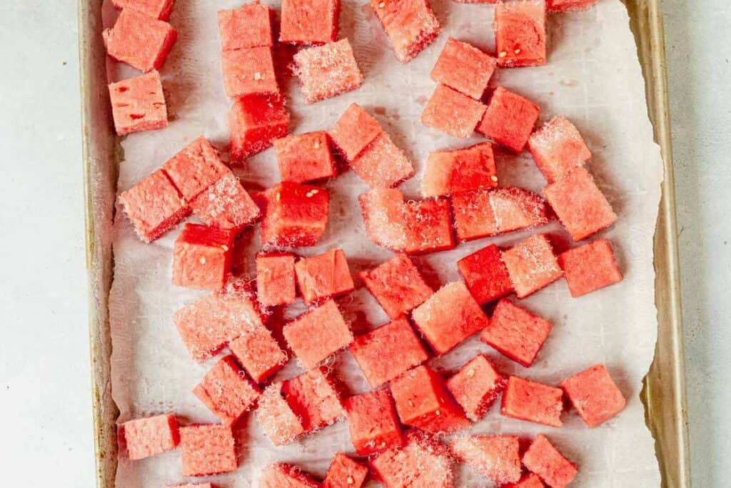 How to Freeze Watermelon | What Molly Made