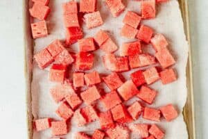 How to Freeze Watermelon | What Molly Made