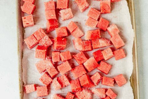 How to Freeze Watermelon | What Molly Made