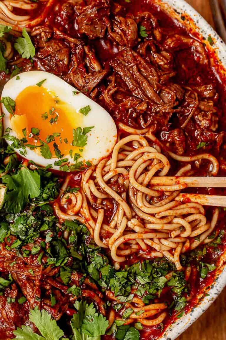 Best Birria Ramen (How to Make Birria Beef)