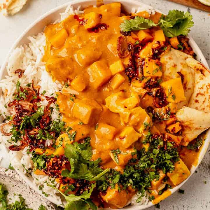 Easy Mango Chicken Coconut Curry Recipe