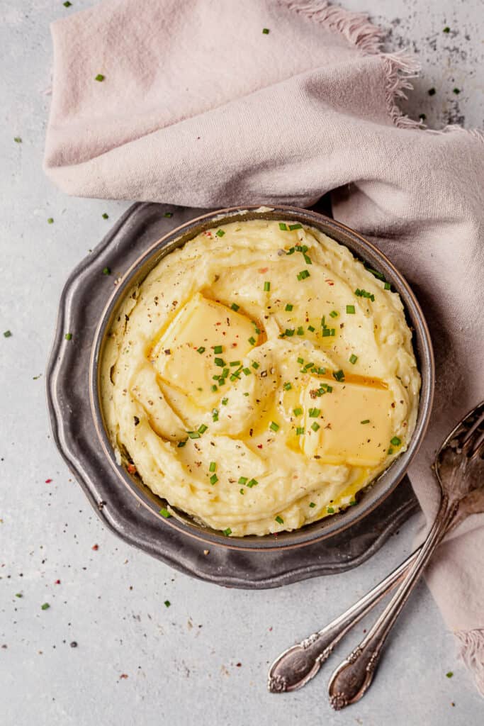 Creamy Boursin Cheese Mashed Potatoes | What Molly Made
