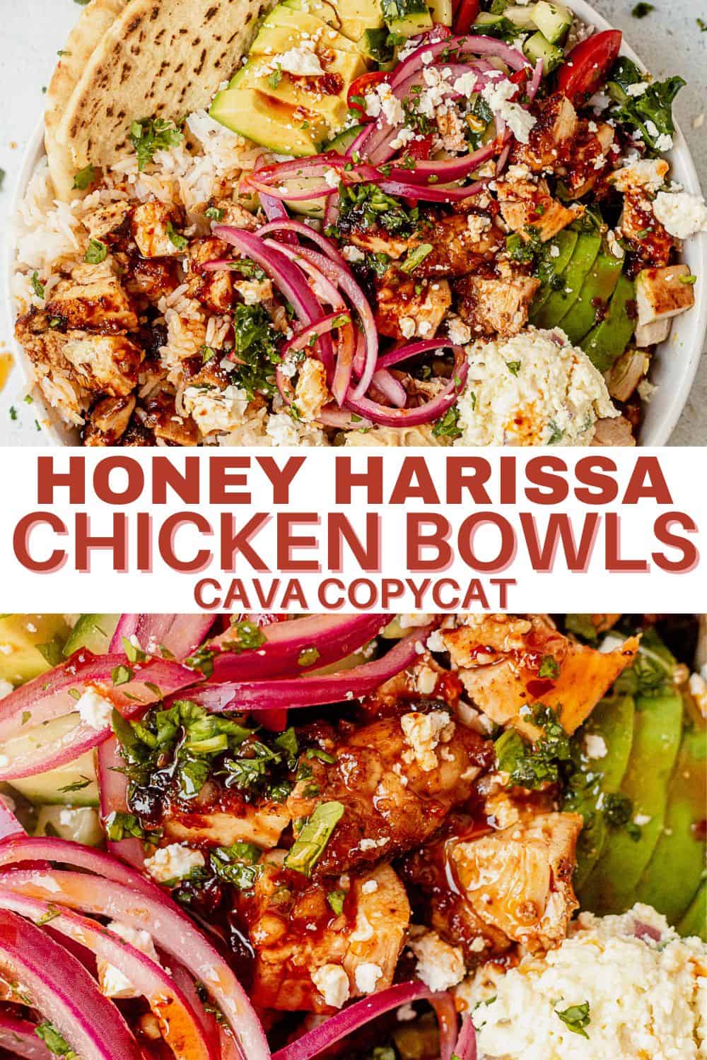 Honey Harissa Chicken Bowls Recipe (Cava Copycat)