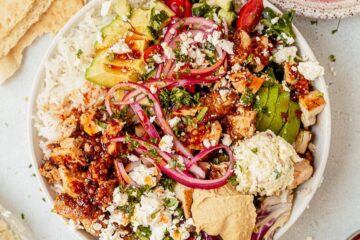 Honey Harissa Chicken Bowls Recipe (Cava Copycat)