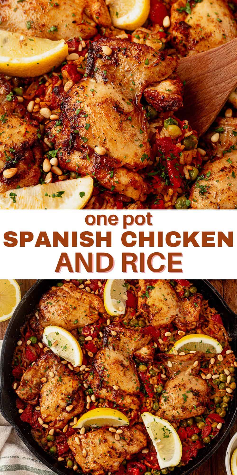 One Pot Spanish Chicken and Rice (Arroz con Pollo)