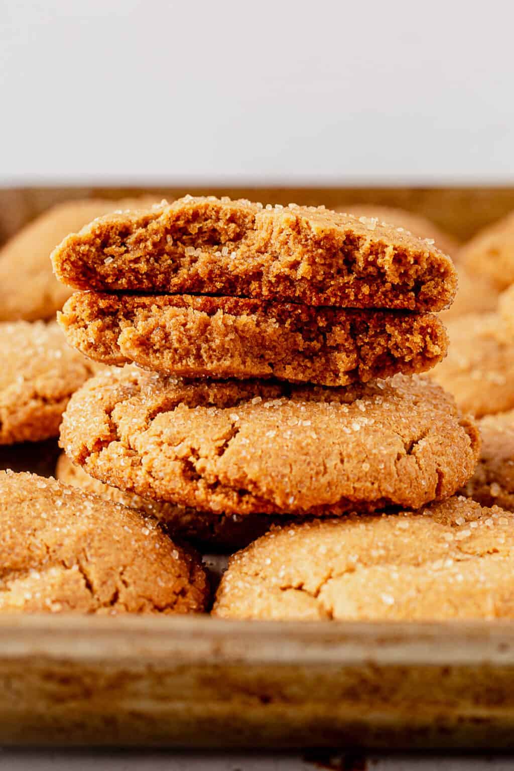 Easy Recipe for Soft and Chewy Ginger Cookies