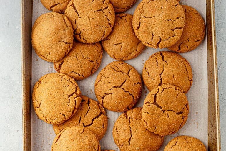 Easy Recipe for Soft and Chewy Ginger Cookies