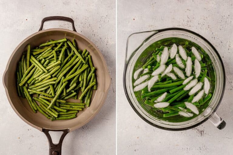 French Green Beans (Haricot Verts) with Garlic and Shallots
