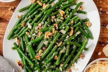 French Green Beans (Haricot Verts) with Garlic and Shallots
