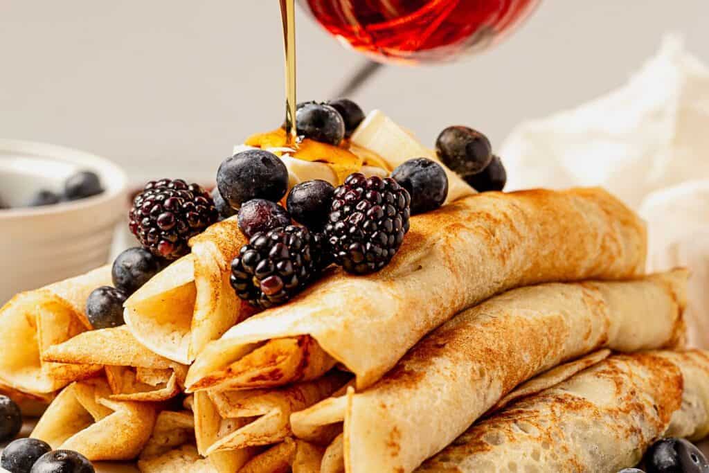 Easy Pancake Rolls-Ups Recipe (Filling Options!)