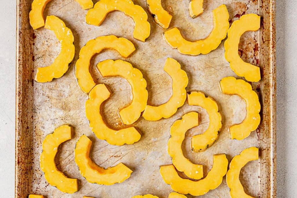 Easy Roasted Delicata Squash with Brown Butter