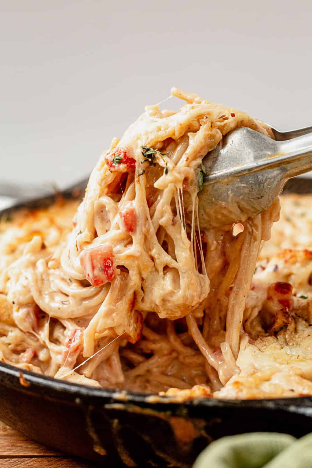 Quick and Easy Creamy Spaghetti Chicken Recipe