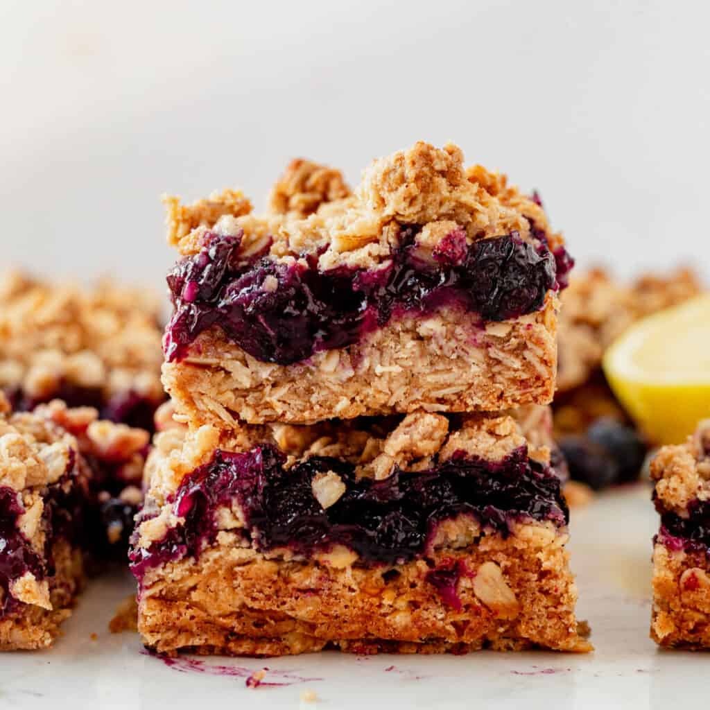 Blueberry Oatmeal Bars