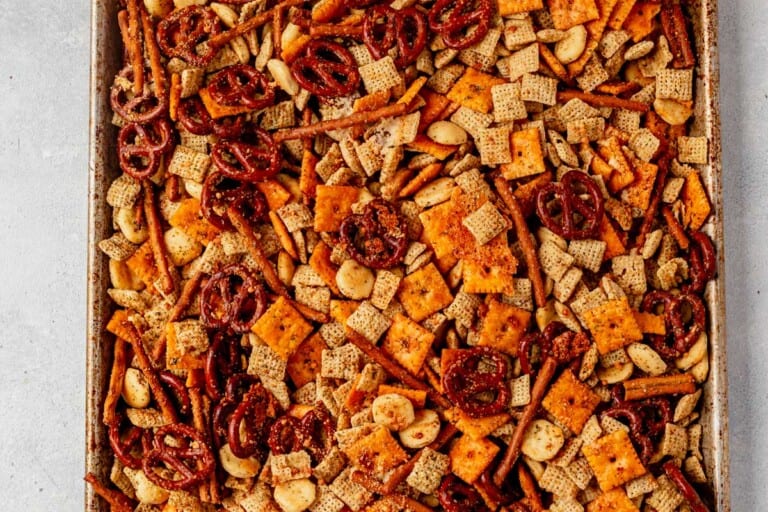 Best Cheesy Ranch Chex Mix (Easy Party Recipe)