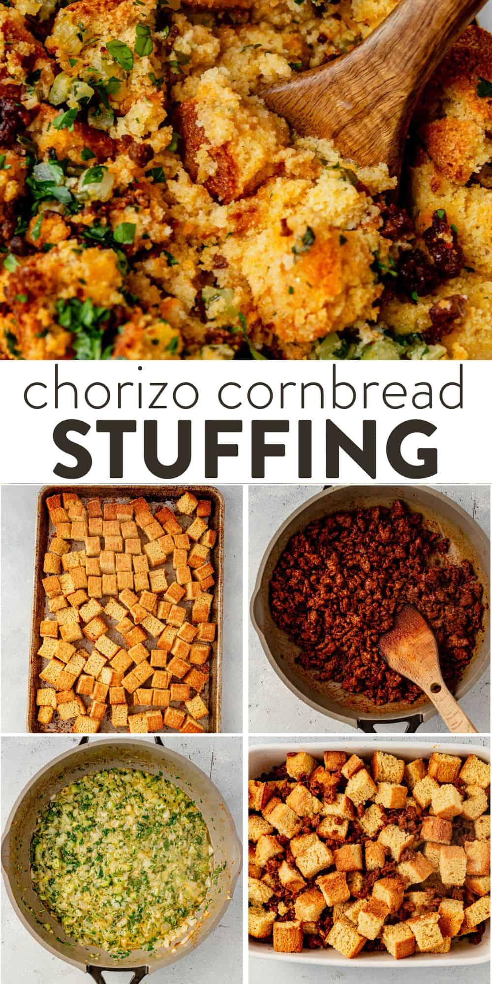 Chorizo Cornbread Stuffing | What Molly Made