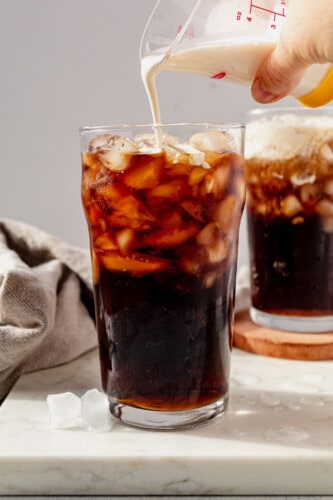 Creamy Root Beer Cocktail (Adult Root Beer Float in 5 Minutes)