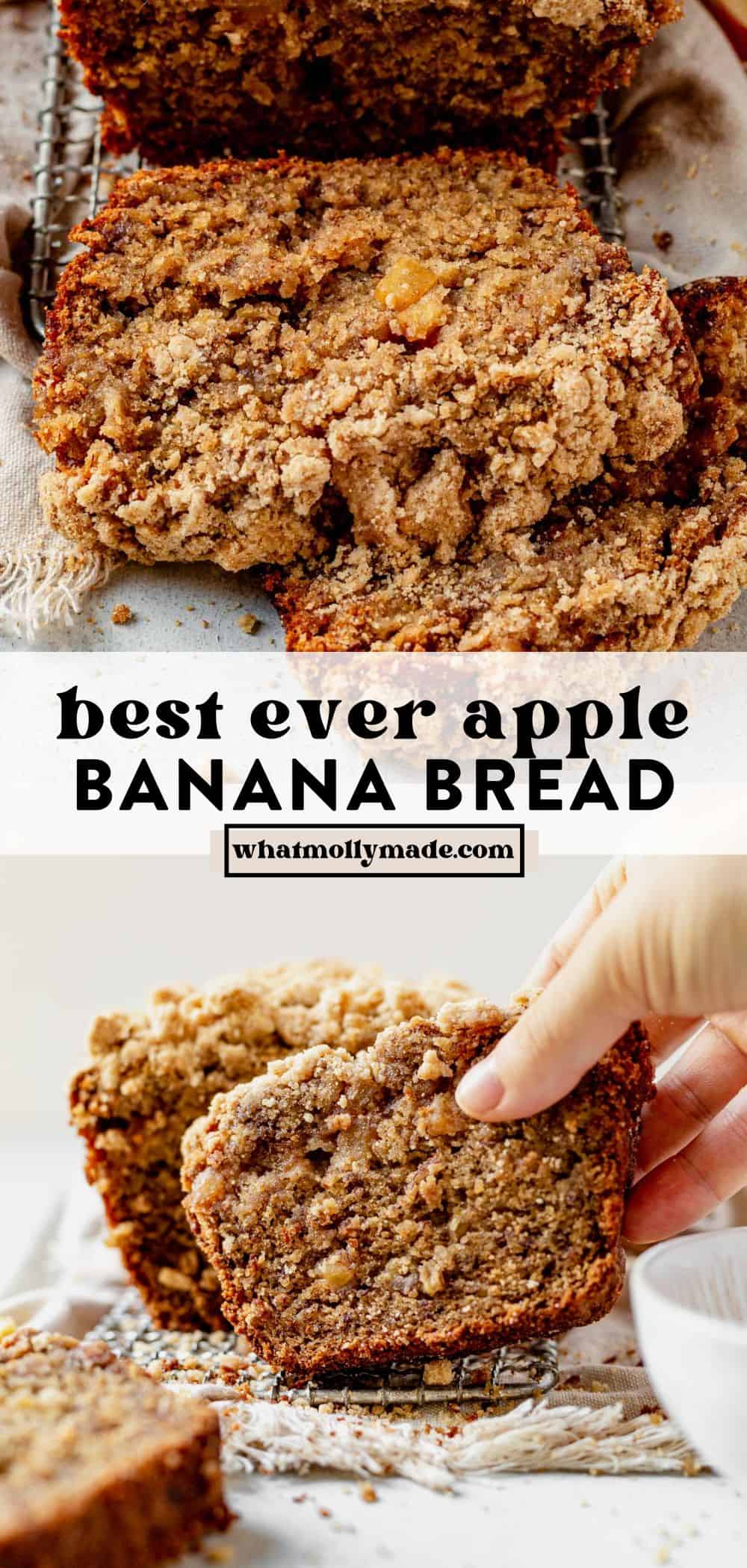 Apple Banana Bread Recipe