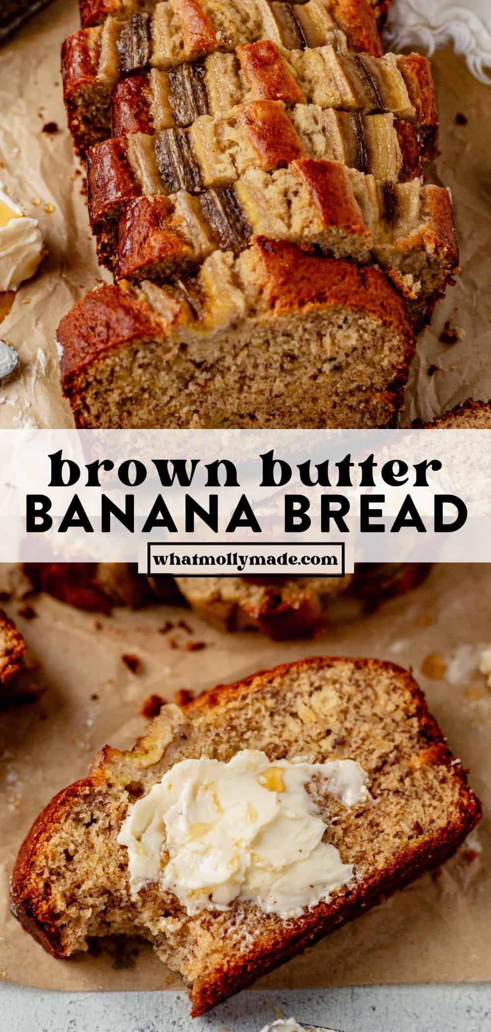 Brown Butter Banana Bread (Rich, Moist & Irresistibly Easy)