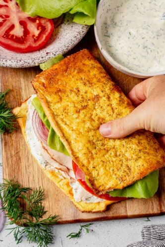 Cottage Cheese Flatbread