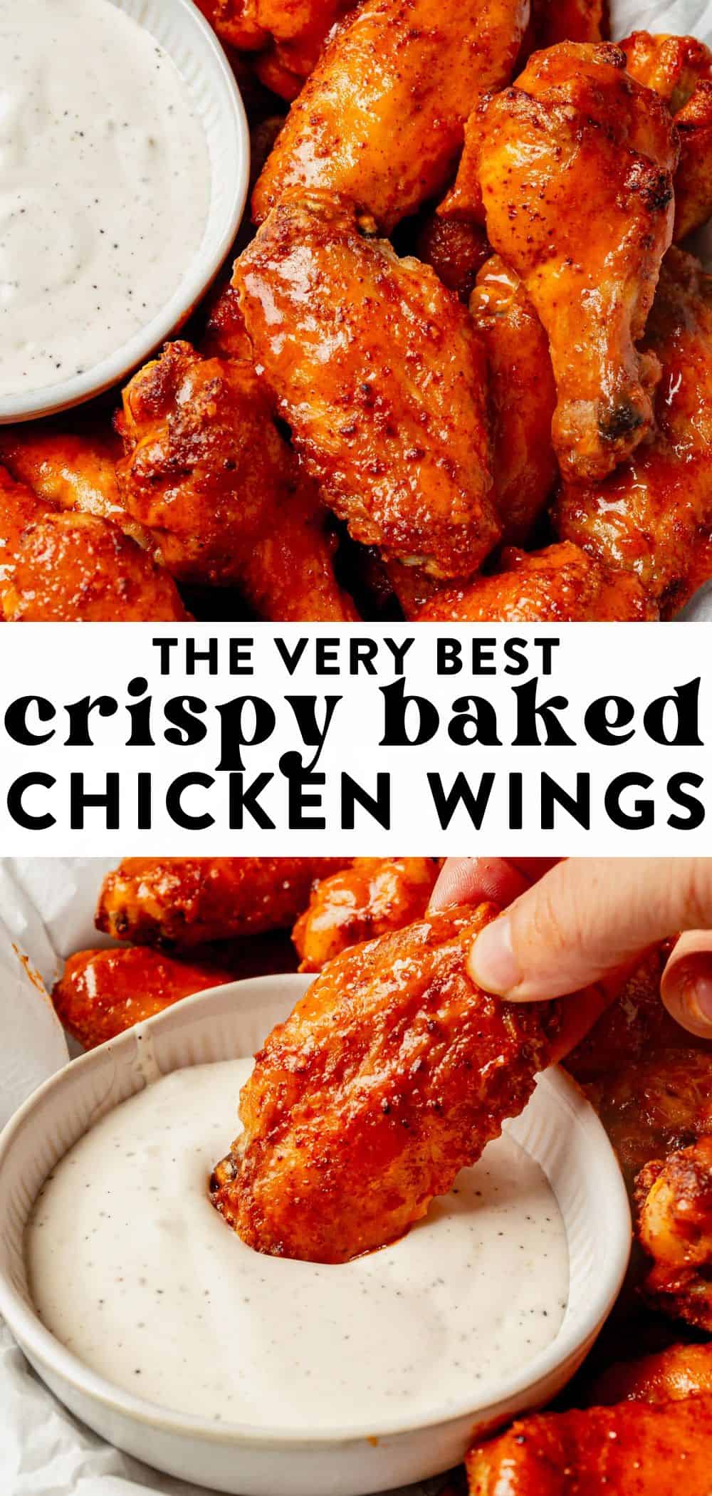Crispy Baked Chicken Wings