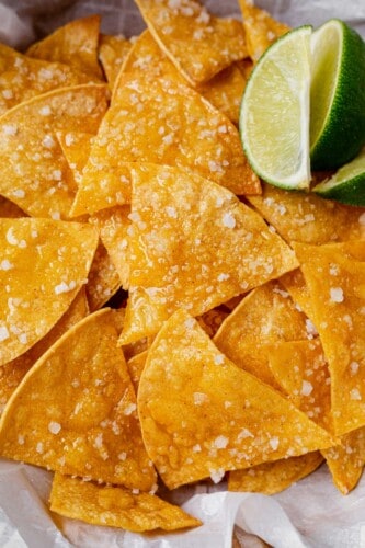 Homemade Baked Tortilla Chips | What Molly Made