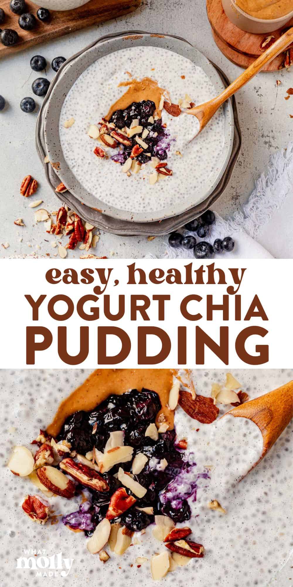Chia Yogurt Pudding