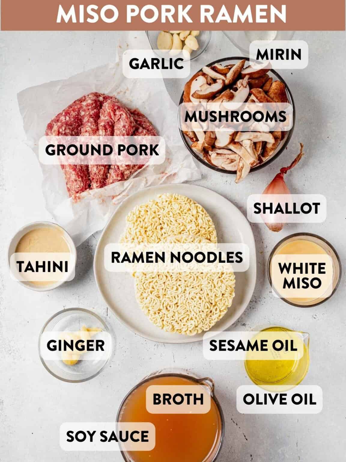 Miso Pork Ramen | What Molly Made