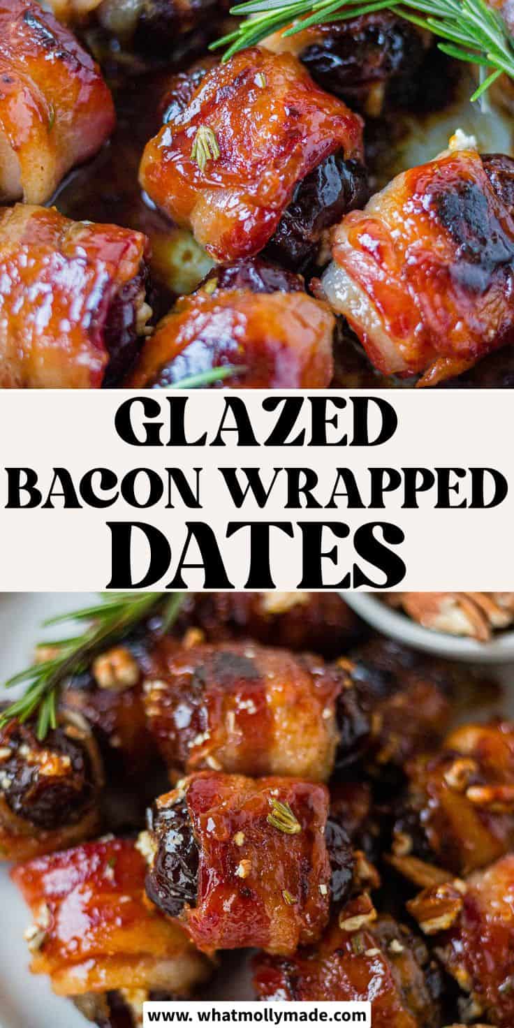Honey Glazed Bacon Wrapped Dates | What Molly Made
