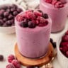 Blueberry Raspberry Smoothie | What Molly Made