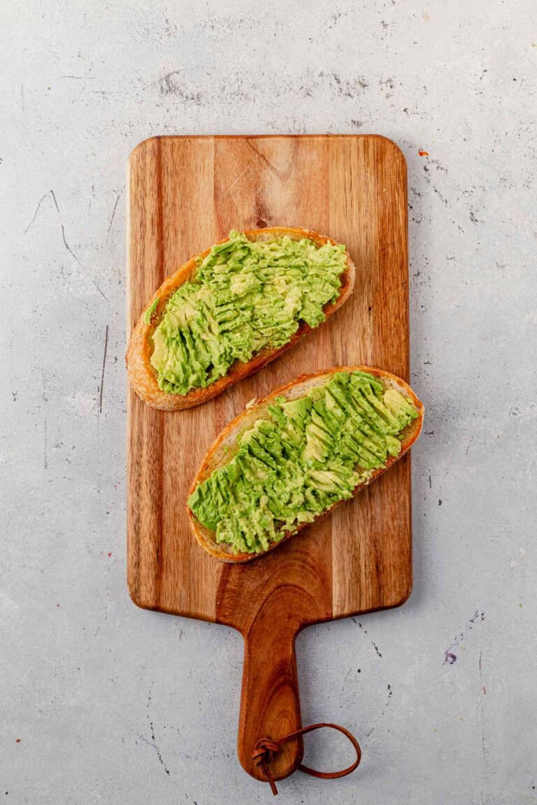 Grated Egg Avocado Toast | What Molly Made