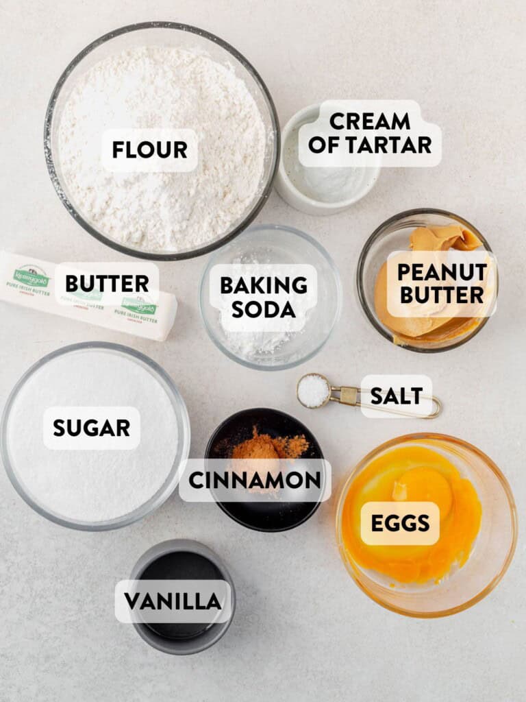 Peanut Butter Snickerdoodles | What Molly Made