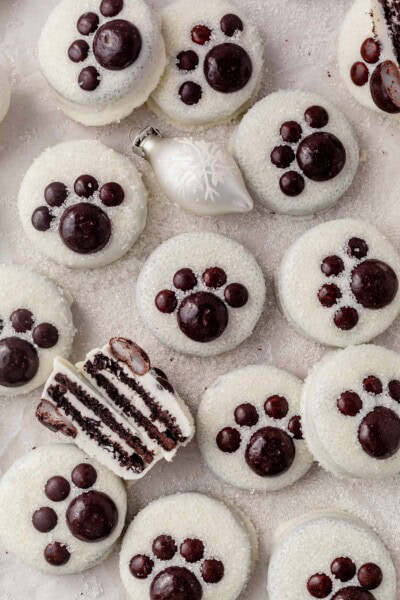 Oreo Polar Bear Paws | What Molly Made