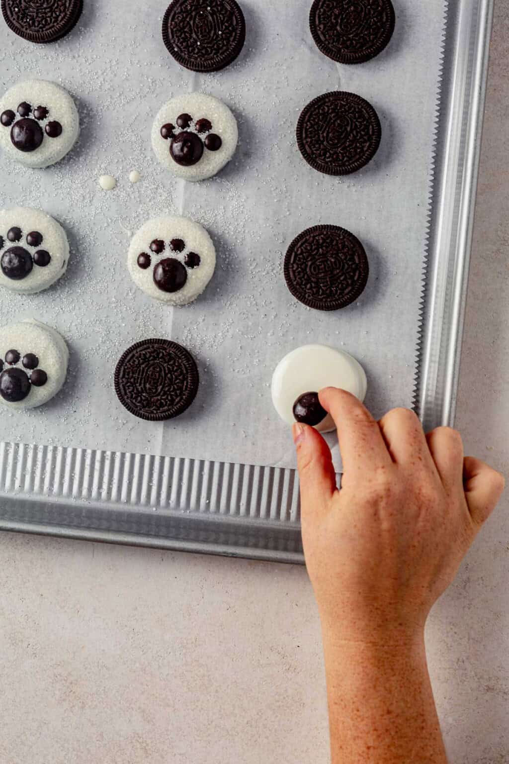 Oreo Polar Bear Paws | What Molly Made