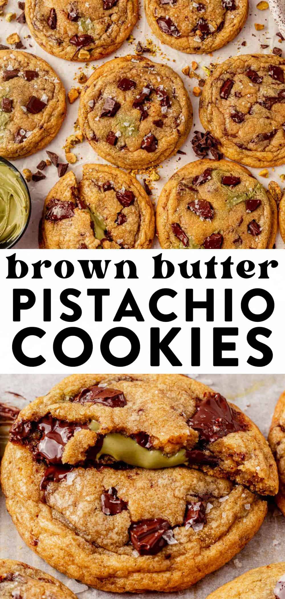 Brown Butter Pistachio Cookies | What Molly Made