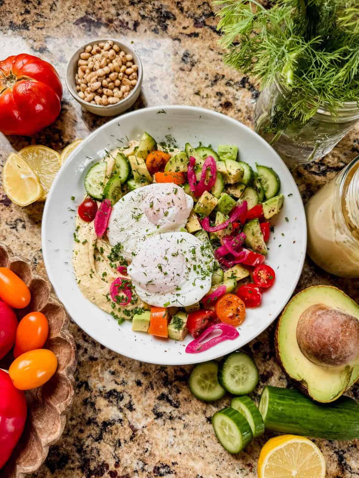 Mediterranean Breakfast Bowl | What Molly Made