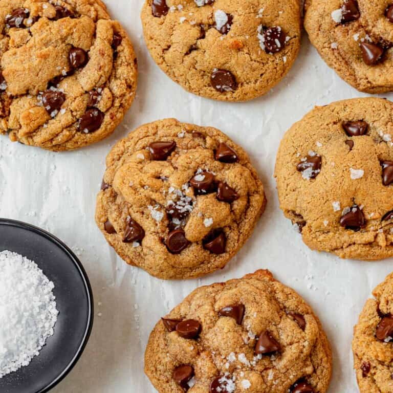 Chocolate Chip Protein Cookies (Easy, One Bowl) | What Molly Made
