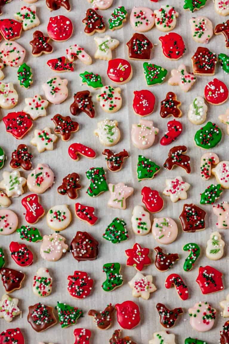 Mini Christmas Cookies | What Molly Made