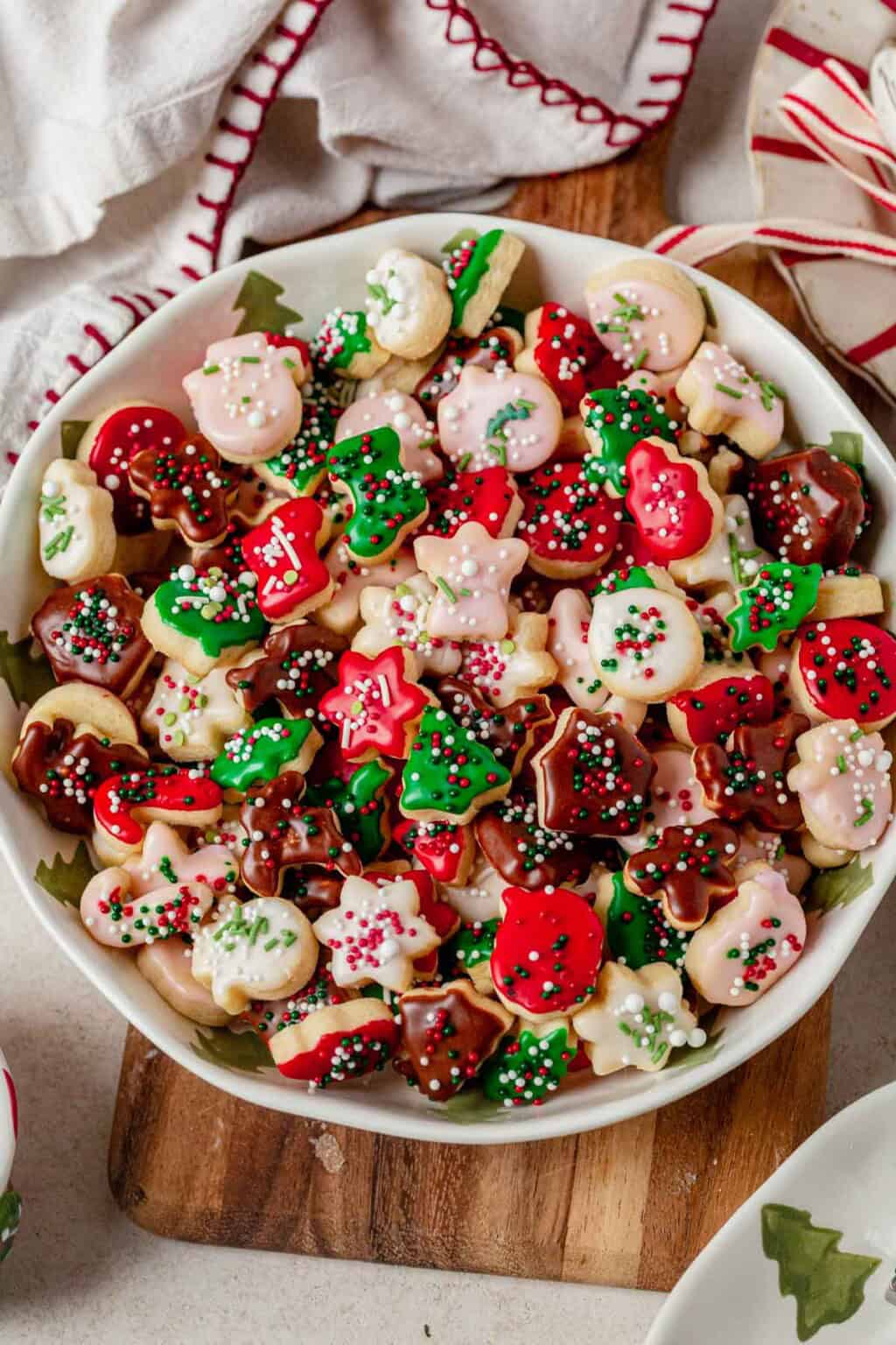 Mini Christmas Cookies | What Molly Made