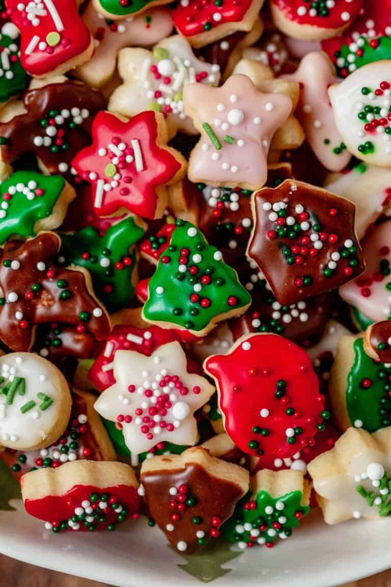 Mini Christmas Cookies | What Molly Made