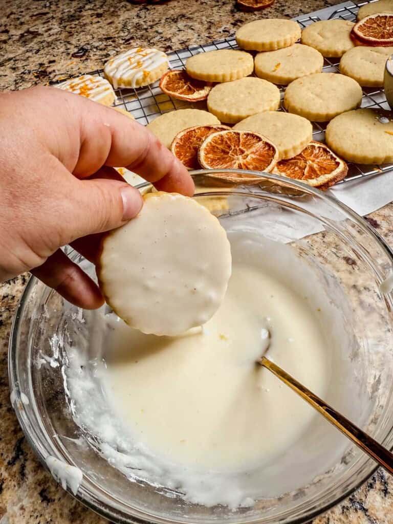 Orange Shortbread Cookies | What Molly Made